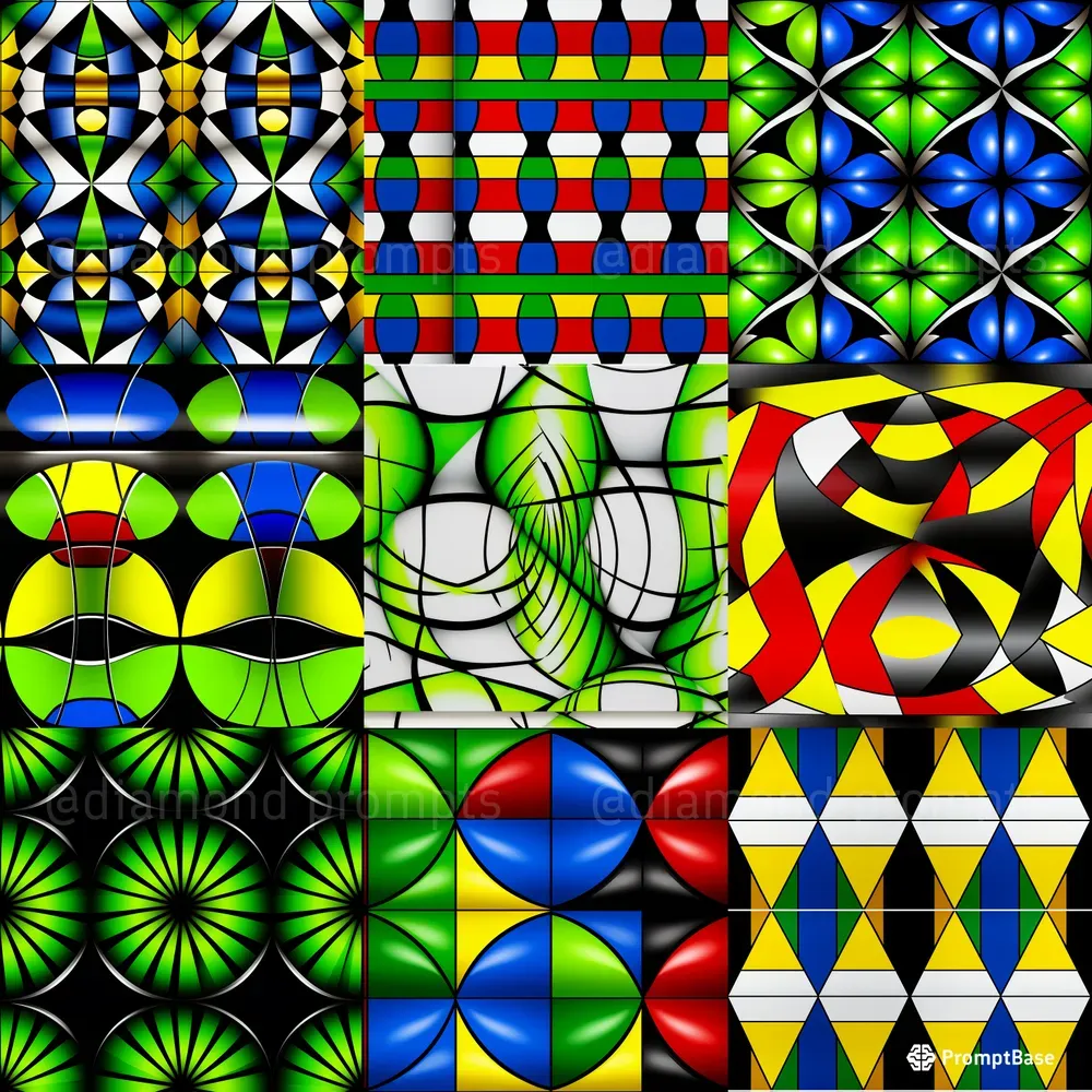 Op Art Patterns Midjourney Prompt | PromptBase