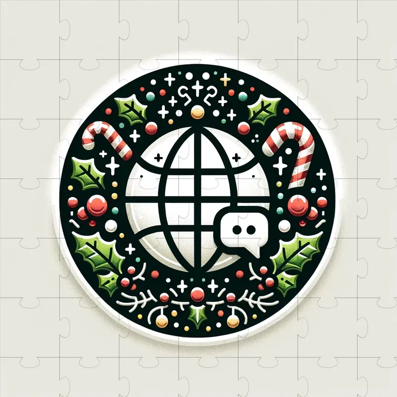 Christmas-Themed UI Icon DALL·E Prompt | PromptBase