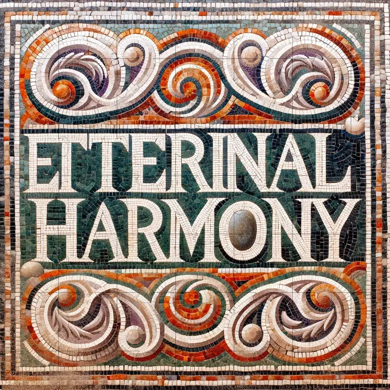 Ancient Mosaic Typography With Dall-e 3 DALL·E Prompt | PromptBase