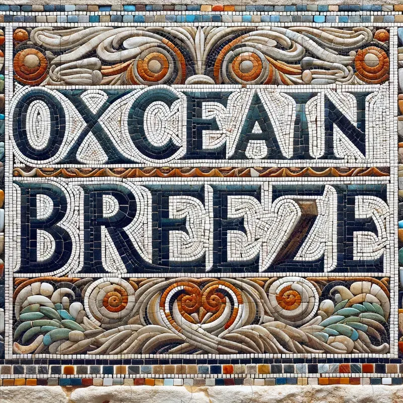 Ancient Mosaic Typography With Dall-e 3 DALL·E Prompt | PromptBase