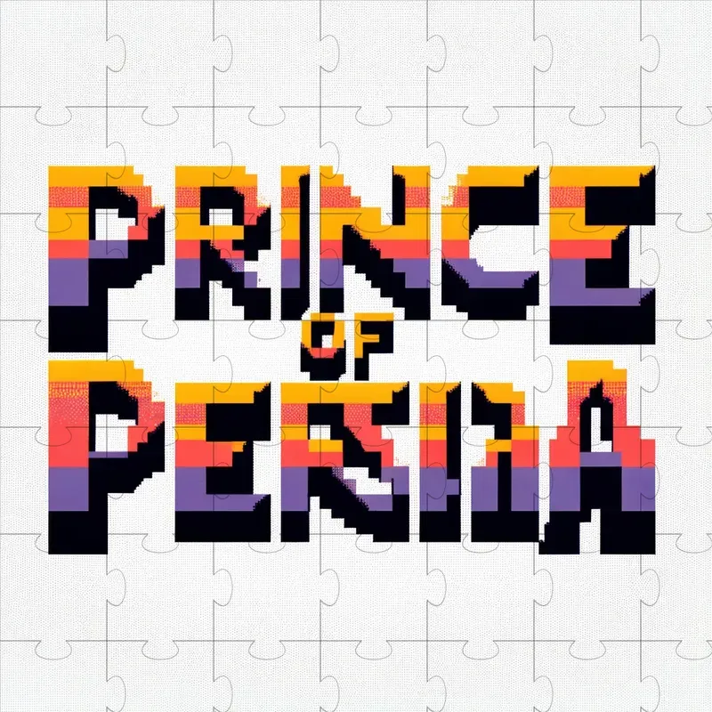 8-bit Minimalistic Typography DALL·E Prompt | PromptBase