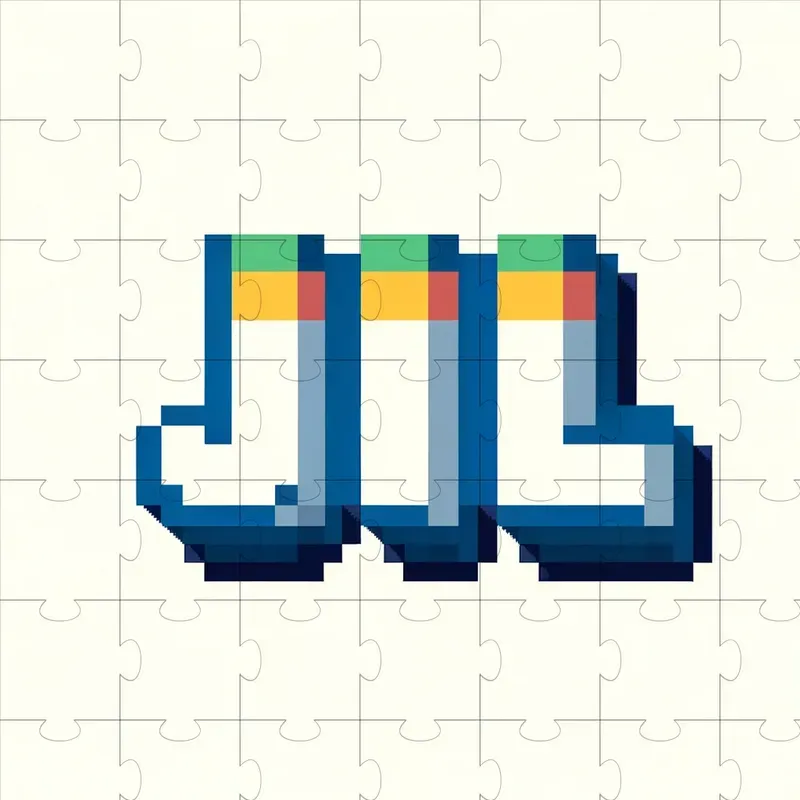 8-bit Minimalistic Typography DALL·E Prompt | PromptBase