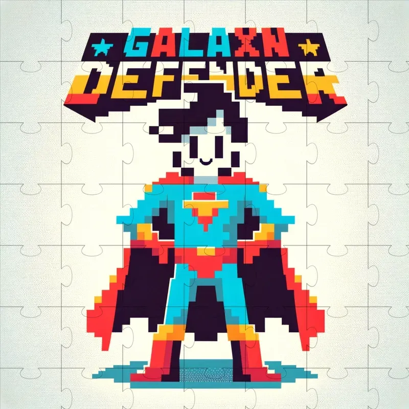 8-bit Character With Title Using Dall-e 3 DALL·E Prompt | PromptBase