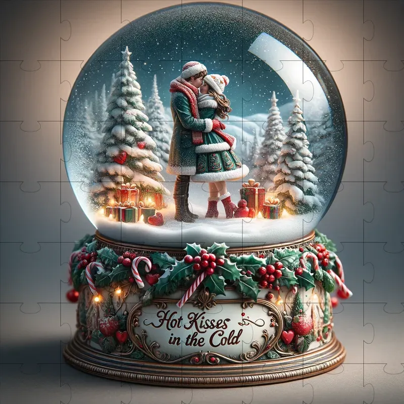 Custom Snow Globes With Christmas Titles DALL·E Prompt | PromptBase