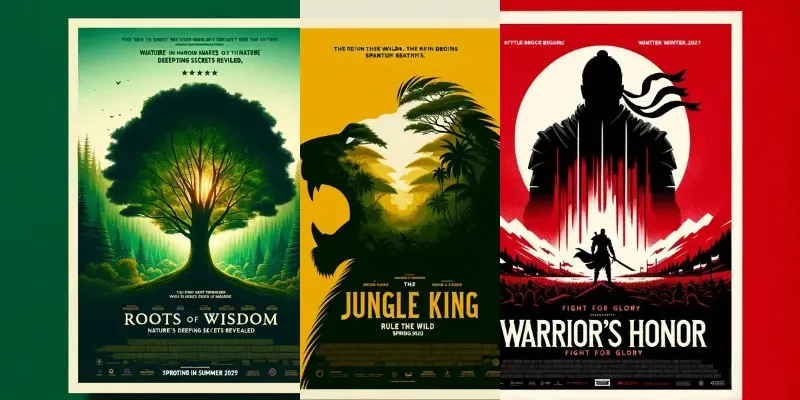 Silhouette Movie Posters DALL·E Prompt | PromptBase