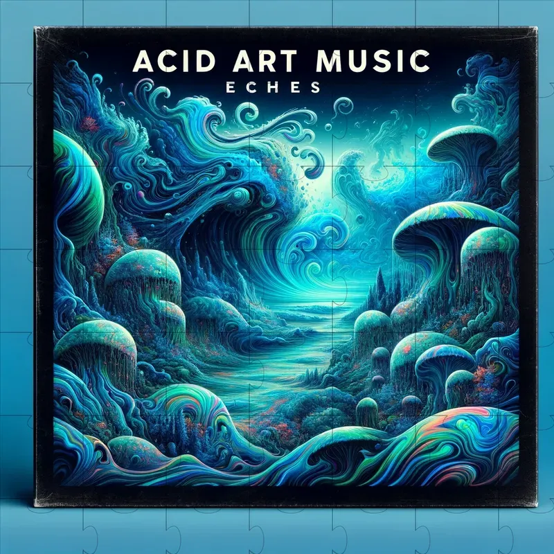 Acid Art Music Covers DALL·E Prompt | PromptBase