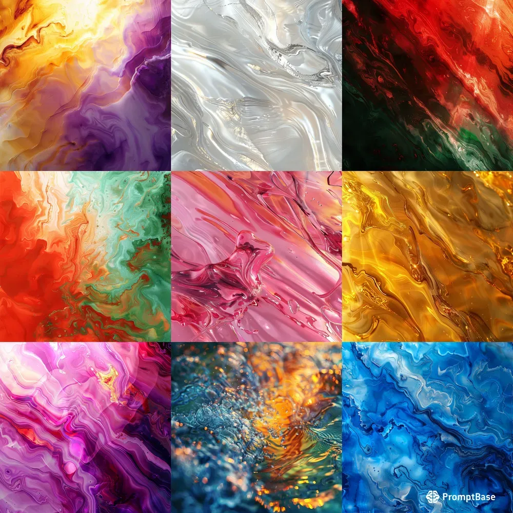 Sun Infused Color Patterns Midjourney Prompt | PromptBase