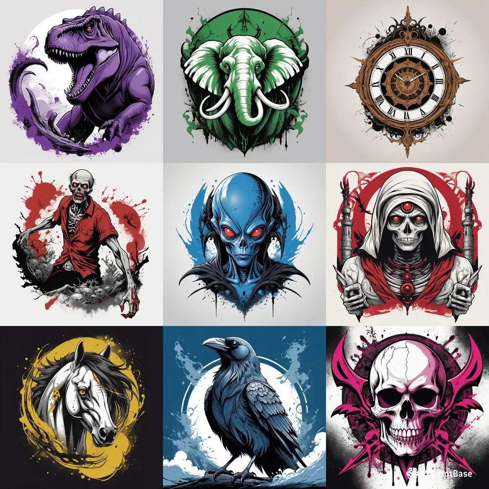 Striking Vector Tshirt Designs Leonardo Ai Prompt | PromptBase