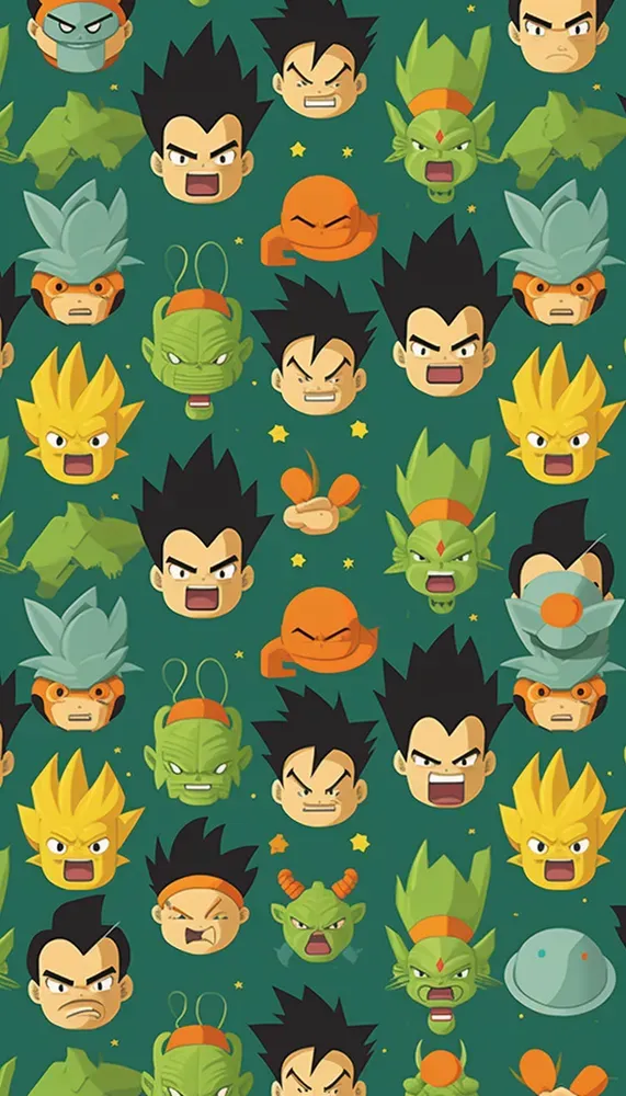 Minimal Anime Patterns Midjourney Prompt | PromptBase