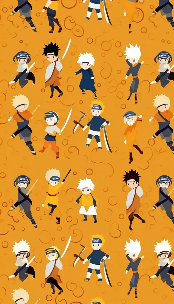 Minimal Anime Patterns Midjourney Prompt | PromptBase