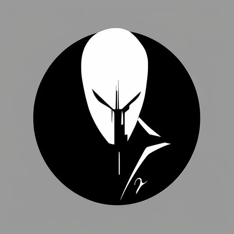 Minimal Anime No Face Logos Midjourney Prompt | PromptBase