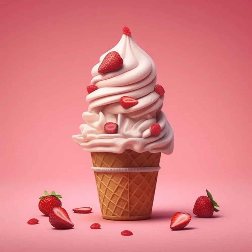 Ice Cream Advertisements Midjourney Prompt | PromptBase
