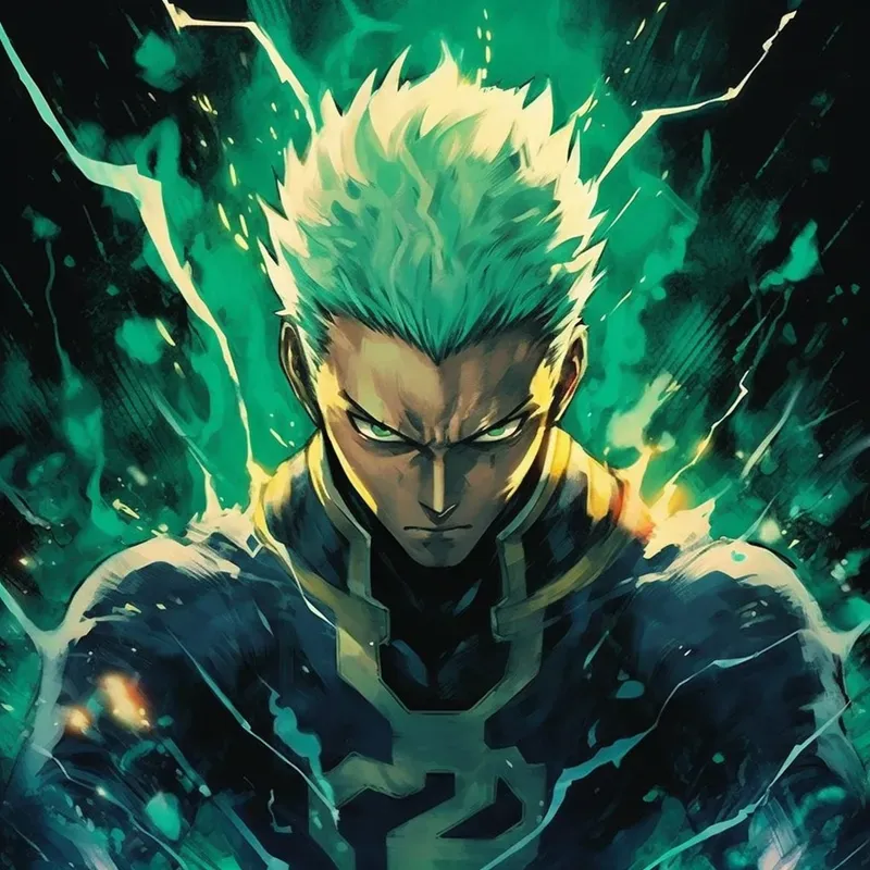 Anime Explosions Of Energy Midjourney Prompt | PromptBase