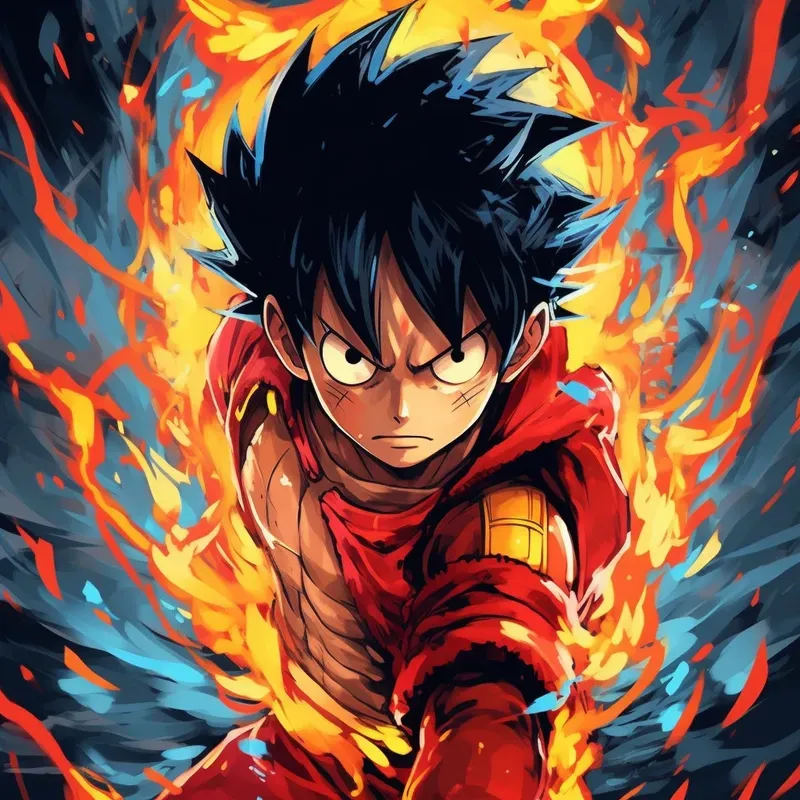 Anime Explosions Of Energy Midjourney Prompt | PromptBase