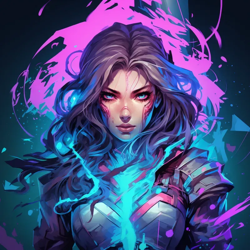 Epic Fantasy Characters Midjourney Prompt | PromptBase