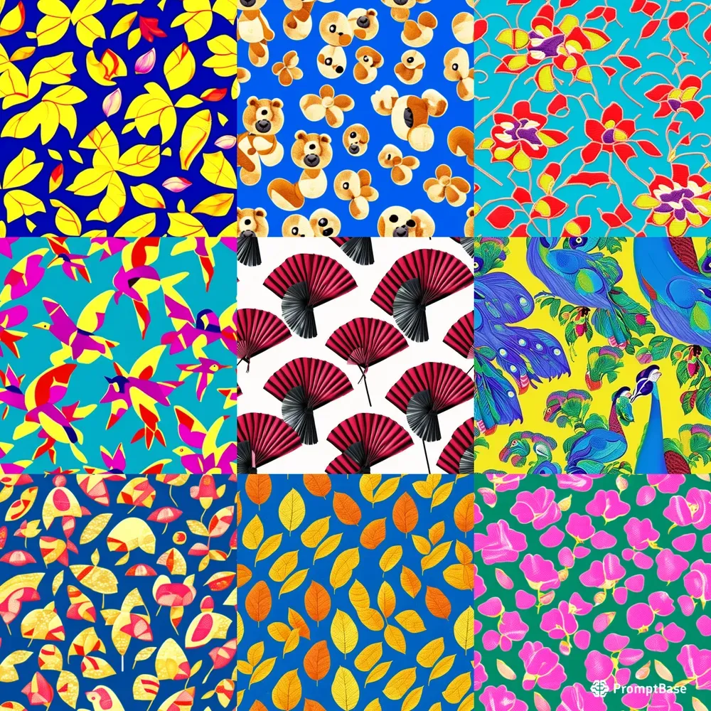 Seamless Quilt Patterns Stable Diffusion Prompt | PromptBase