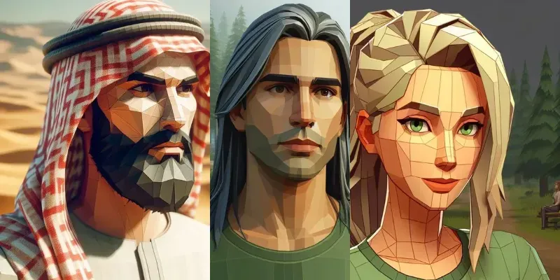 Game Character Models DALL·E Prompt | PromptBase