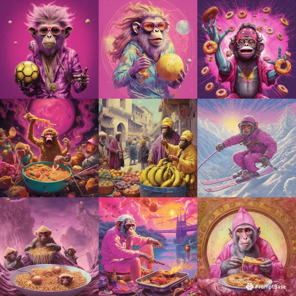 Psychedelic Wizardcore Portraits Midjourney Prompt | PromptBase