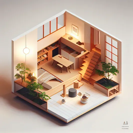 Game Assets In 3D Isometric Art Midjourney Prompt | PromptBase