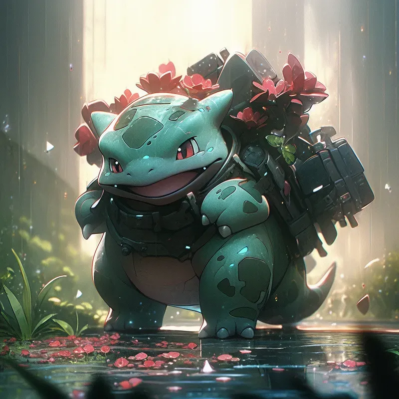 Mecha Armor Pokemon Style Midjourney Prompt | PromptBase