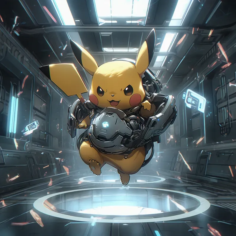 Mecha Armor Pokemon Style Midjourney Prompt | PromptBase