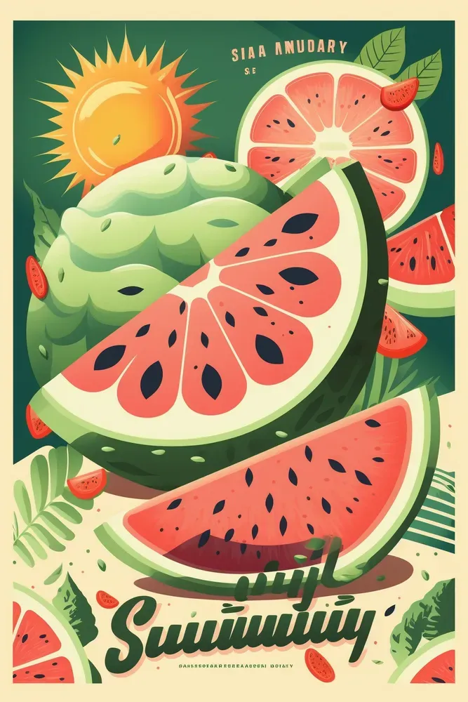 Flat Illustration Poster Designs Midjourney Prompt | PromptBase