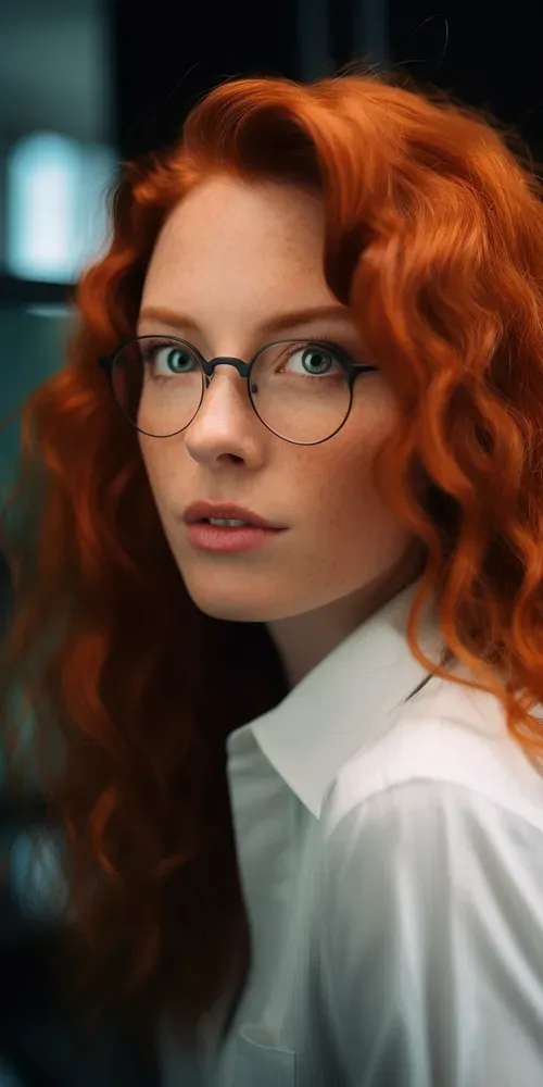 Office Girls Photos Midjourney Prompt Promptbase