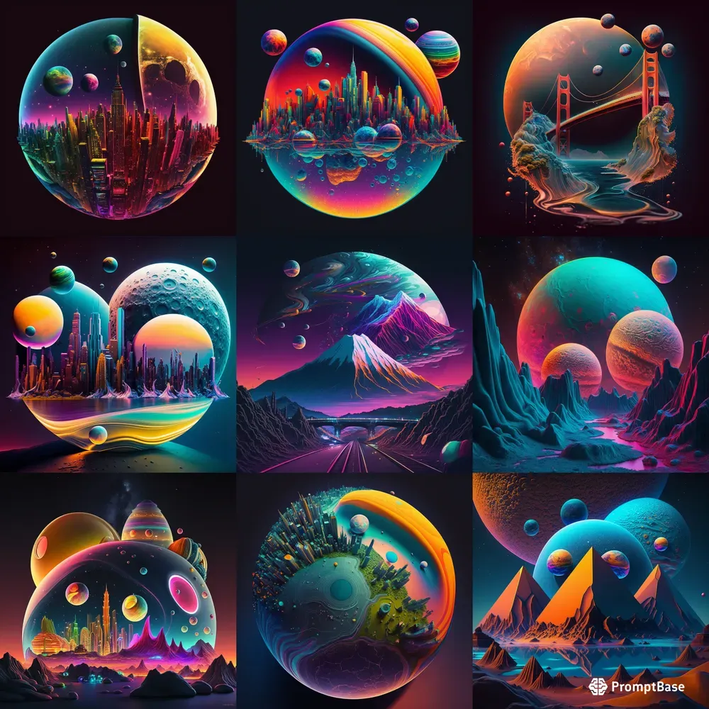 Cosmic Journey Midjourney Prompt | PromptBase
