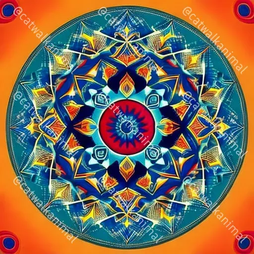 Creating Colorful Mandalas Stable Diffusion Prompt | PromptBase