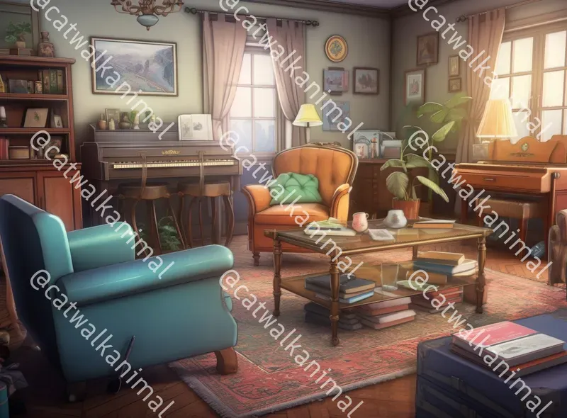 Detective Game Backgrounds Midjourney Prompt | PromptBase
