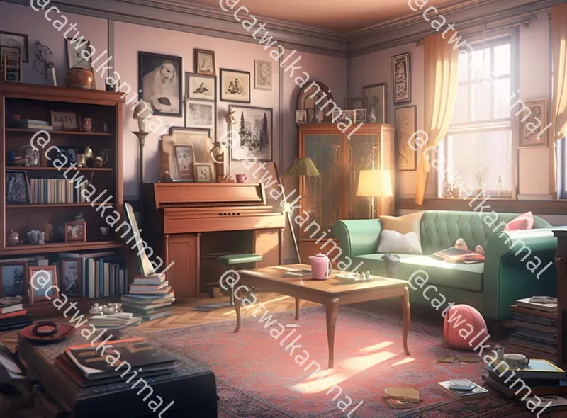 Detective Game Backgrounds Midjourney Prompt | PromptBase