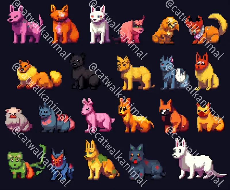 Mythical 8 Bit Pixel Art Midjourney Prompt | PromptBase