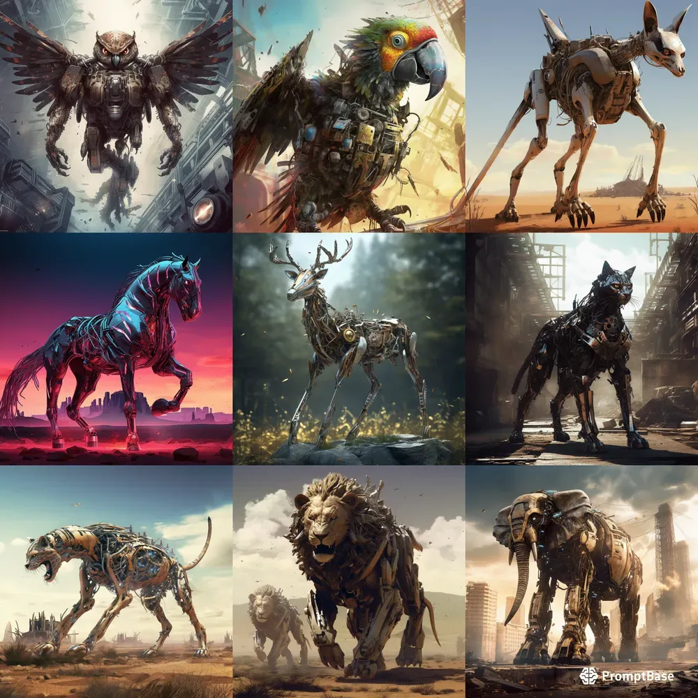 Post Apocalyptic Creatures Midjourney Prompt | PromptBase