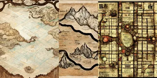 Tabletop RPG World Map Generator DALL·E Prompt | PromptBase