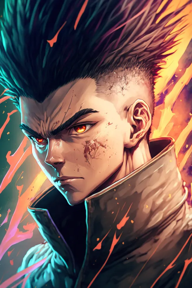 Menacing Anime Posters Midjourney Prompt | PromptBase