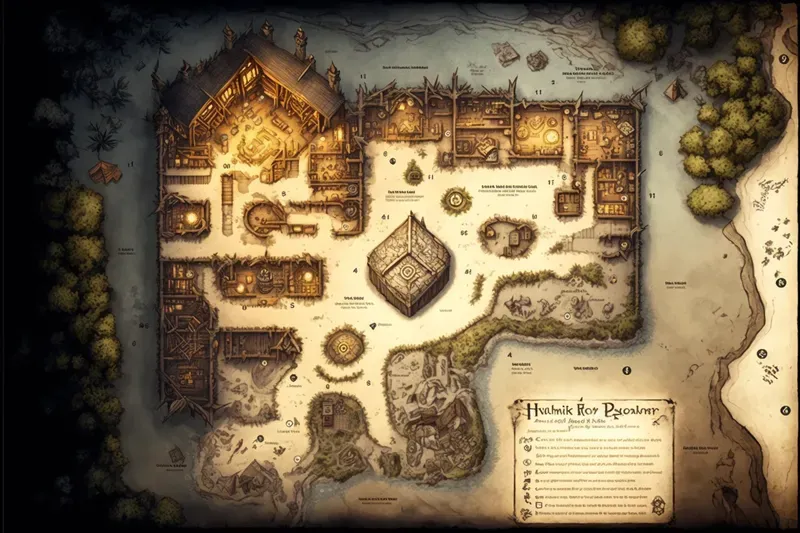 Role Play Maps Midjourney Prompt | PromptBase