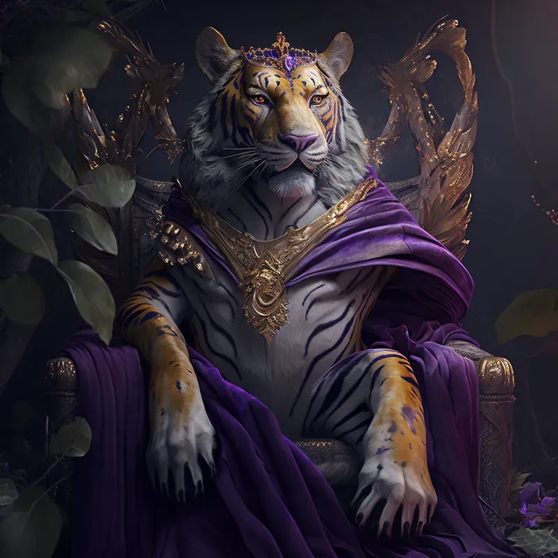 Royal Animals Midjourney Prompt | PromptBase