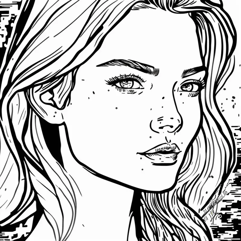 Medium Difficulty Coloring Books Midjourney Prompt | PromptBase