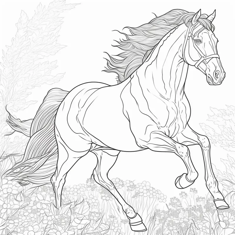 Medium Difficulty Coloring Books Midjourney Prompt | PromptBase