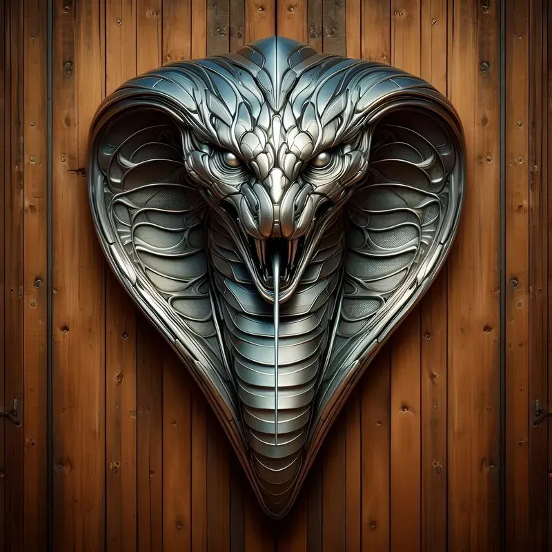 Metal Faces DALL·E Prompt | PromptBase