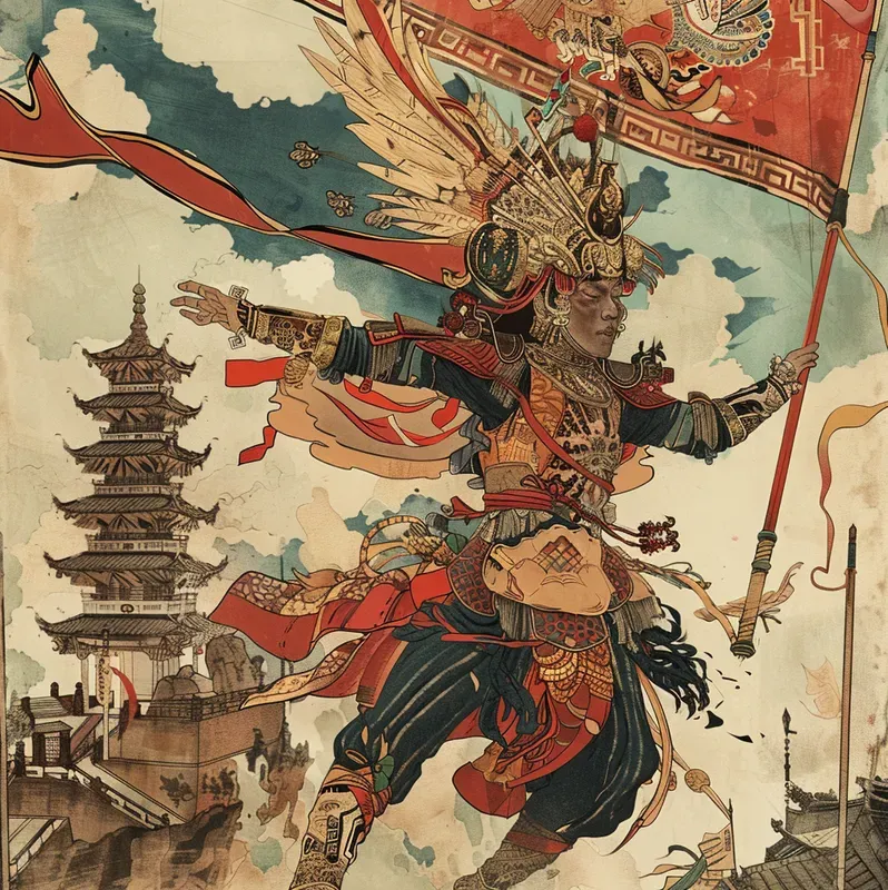 Indonesian Folklore Art Midjourney Prompt | PromptBase