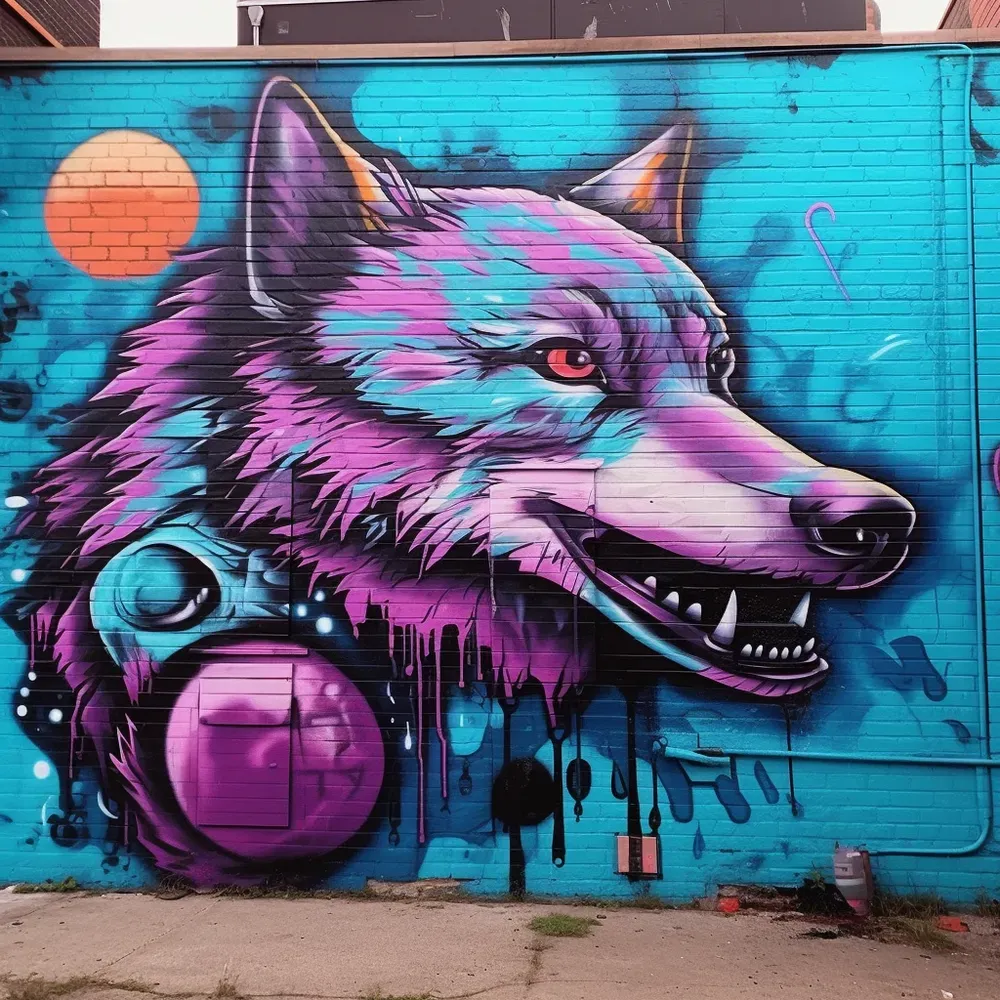 Graffiti Style Midjourney Prompt | PromptBase