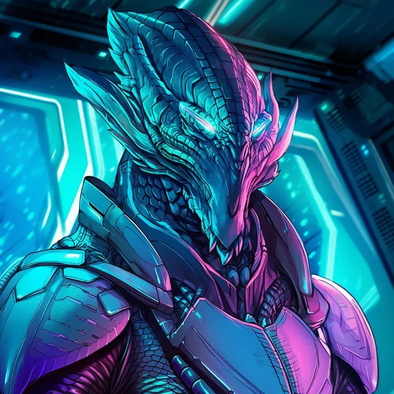 NFT Sci-fi Character Profiles Midjourney Prompt | PromptBase