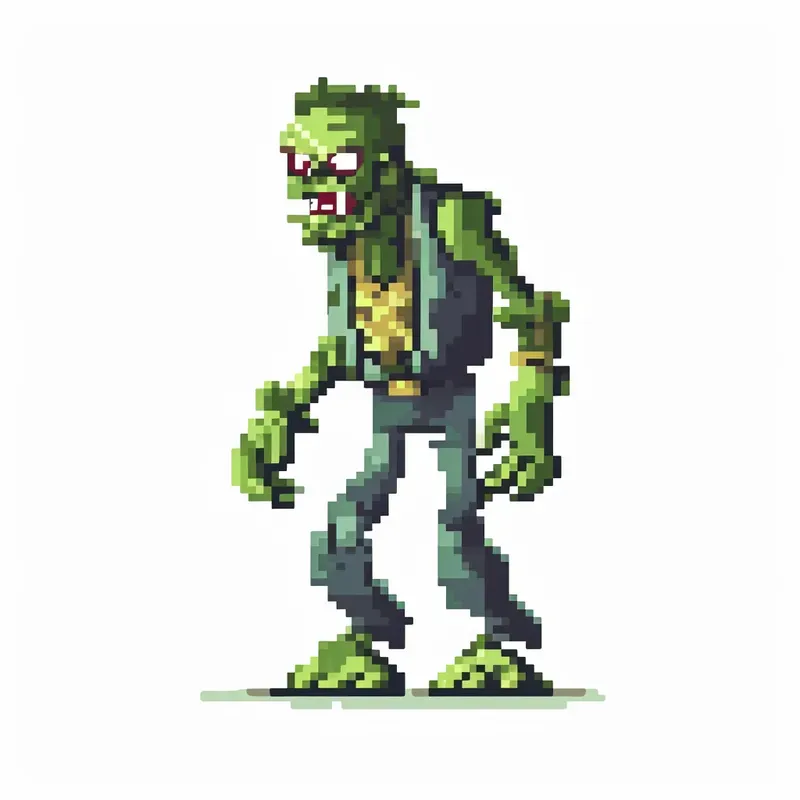 2D Pixelated Character Midjourney Prompt | PromptBase