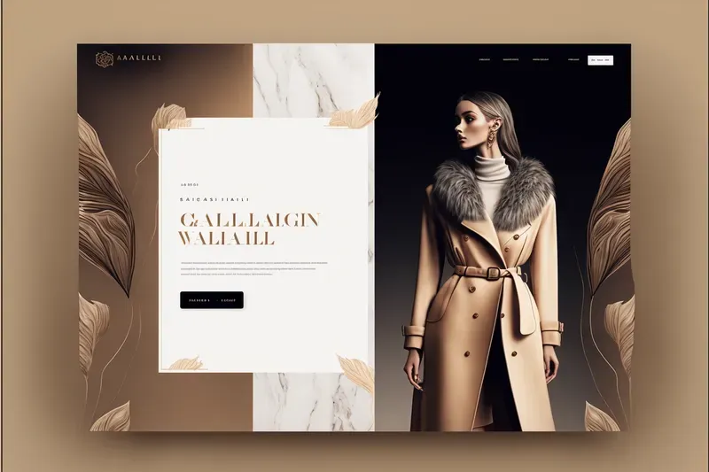 Modern Webpage Design Midjourney Prompt | PromptBase