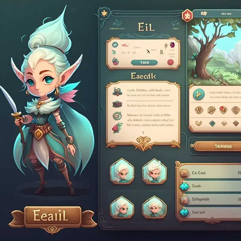 Game Inventory Designs Midjourney Prompt | PromptBase