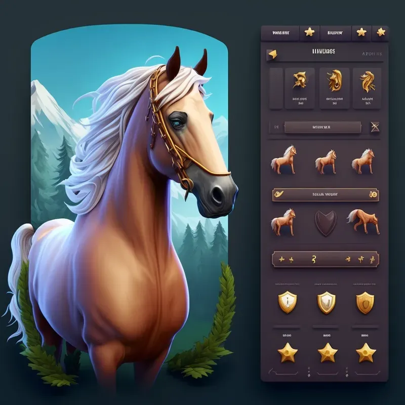 Game Inventory Designs Midjourney Prompt | PromptBase