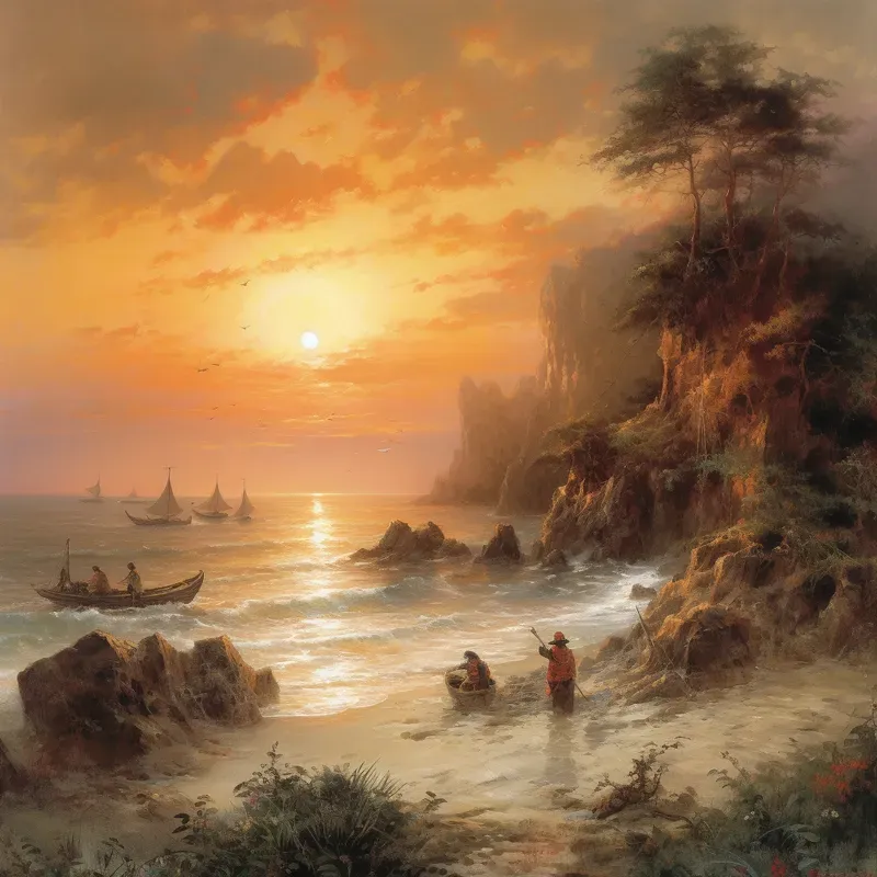 Vintage Old Style Painting Midjourney Prompt | PromptBase