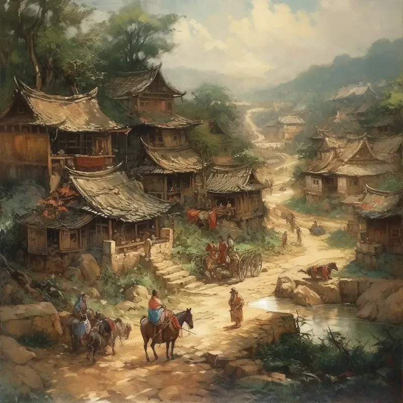 Vintage Old Style Painting Midjourney Prompt | PromptBase