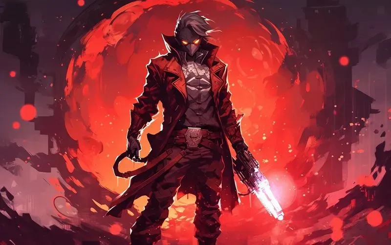 Character Epic Splash Art Midjourney Prompt | PromptBase